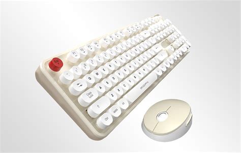 Wireless Keyboard Mouse Set Mofii Sweet 2 4g White Beige More Computer Accessories Mice