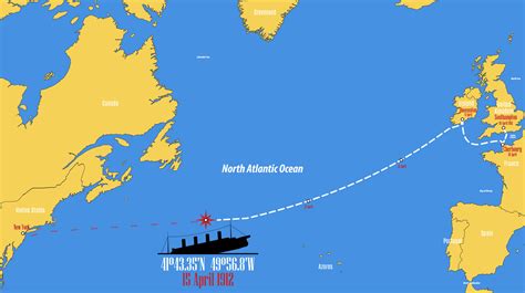 Where Is The Titanic Wreck Located
