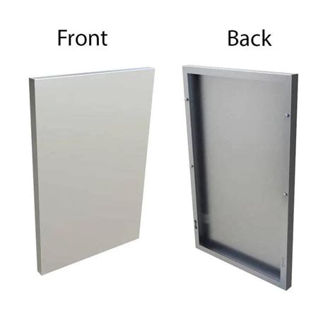 Sunstone 21 Stainless Steel Height Upper Wall Cabinet End Panel
