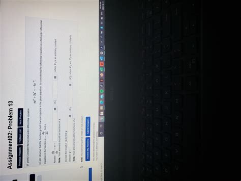 Solved Assignment02 Problem 13 Previous Problem Problem
