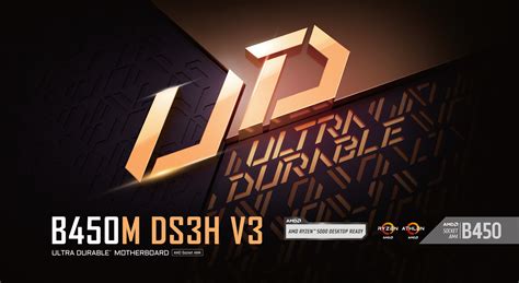 B450M DS3H V3 (rev. 1.5) Key Features | Motherboard - GIGABYTE India