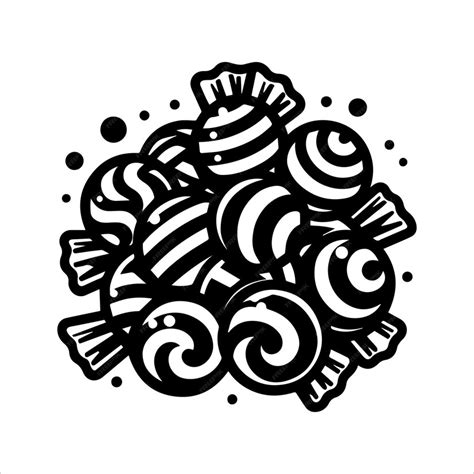 A Candy Vector Illustrator Premium Ai Generated Vector