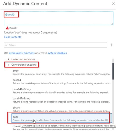 Azure Data Factory If Condition Activity