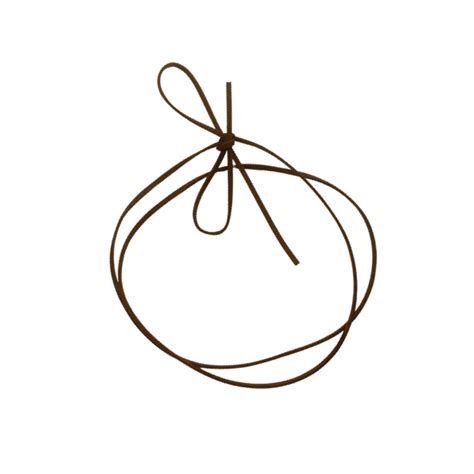 Brown String Necklace For Mix Pieces Susmies Collection