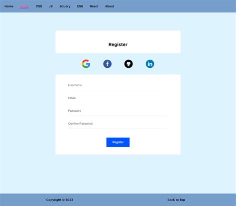 HTML Projects