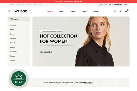 Weiboo Multipurpose Shopify Theme