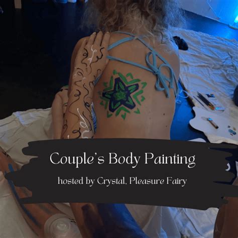 Couples Body Painting Pleasure Fairy