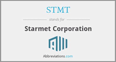 What Does Stmt Stand For