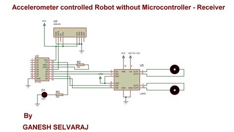 Accelerometer Sensor Circuit Diagram