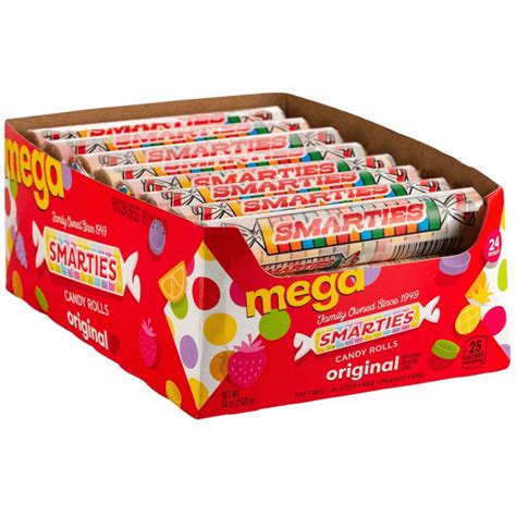 Smarties Mega 24 Pacific Candy Wholesale