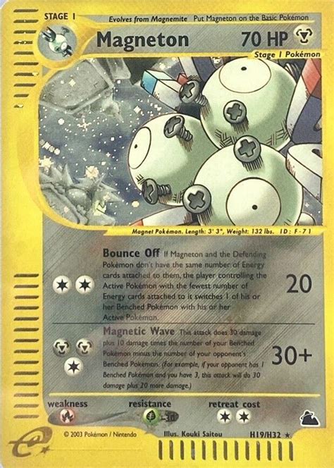Magneton Pokemon Cards Price Guide Sports Card Investor