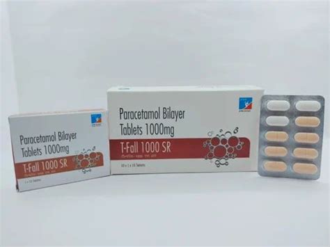 Paracetamol 1000mg T Fall 1000 Sr At ₹ 95000box Acetaminophen In