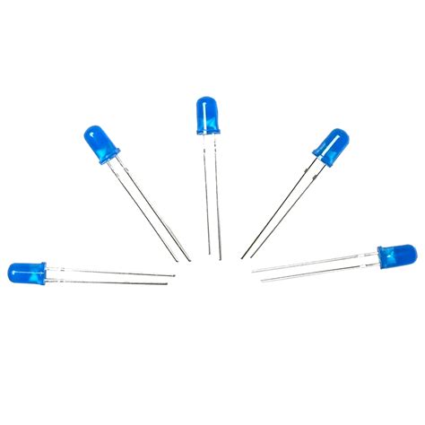Blue Led 5mm Pack Of 5 Techiesms Blue Led 5mm Pack Of 5 Techiesms