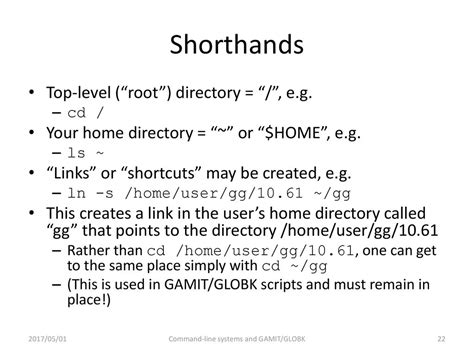 working with command line systems and gamit globk ppt download