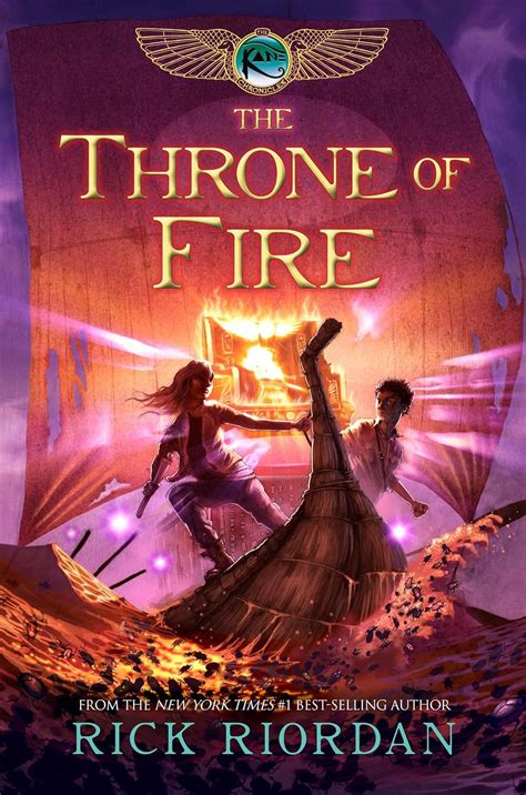The Throne Of Fire The Kane Chronicles Book 2 Riordan Rick