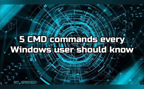 5 Cmd Commands Every Windows User Technolonation Technolonation