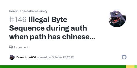 Illegal Byte Sequence During Auth When Path Has Chinese Characters In