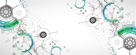 기술 및 과학 주제에 대한 추상적 인 배경 텍스트 아래에 있는 장소가 있는 다양한 테크노 디테일이 있는 플렉서스 효과 벡터 형식입니다 It 지원에 대한 스톡 벡터 아트 및