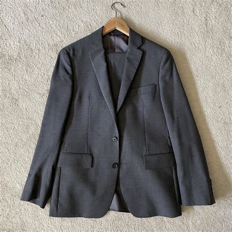 Grey Suit Depop