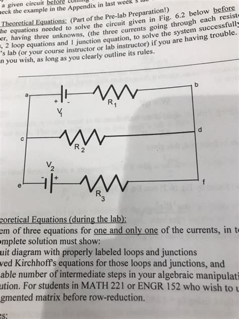 solved can someone write the junction equation and two loop