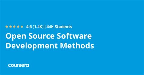 Open Source Software Development Methods Coursya