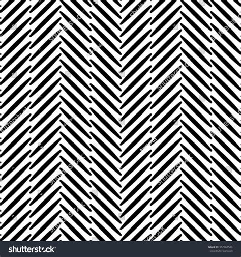 Seamless Stripe Pattern Abstract Monochrome Background Stock Vector