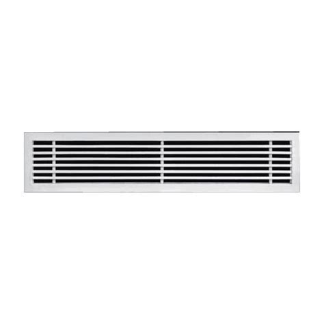 Powder Coated Aluminum Ac Grill Diffuser For Commercial Shape