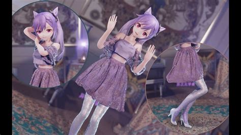 【genshin Impact Mmd／4k／60fps】keqing 「vertical Ver」【senorita】 Youtube