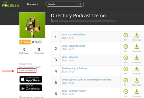 How To Claim Ownership Of Your Podcast For Non Podbean Users Podbean