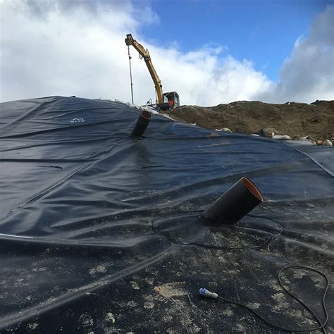 Gb Pvc Geomembranes 1mm Hdpe Smooth Geomembrane Polyethylene Plastic Gm13 Pond Liner Hdpe Pond