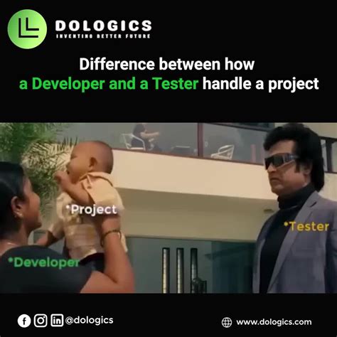 Dologics How A Developer Vs A Tester Handles A Project 😃😃 Codevstest Battleofthenerds