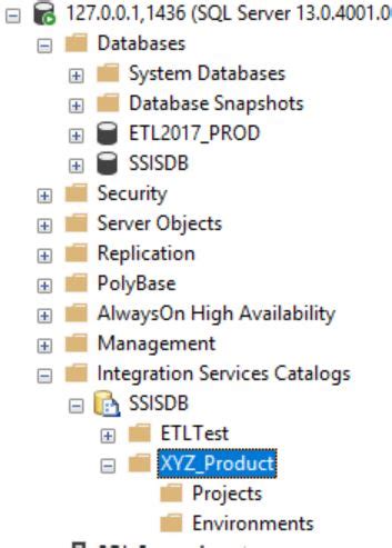 Project Deployment Model In Ssis