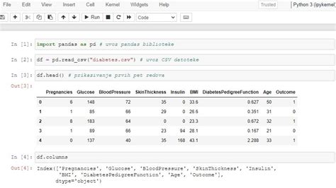 Pandas Naredba Columns