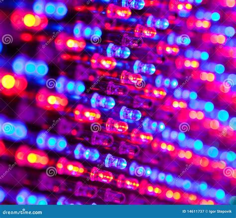Rgb Led Diode Display Panel Stock Image Image Of Equipment Electrical 14611737