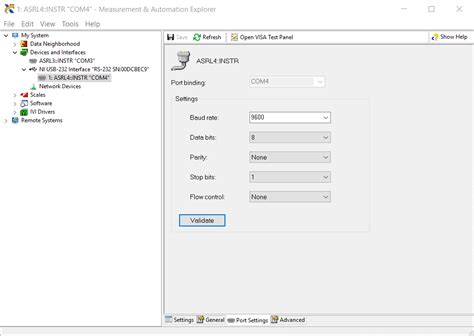 Set Up Communication With Serial Instruments In Labview Using Ni Visa Ni