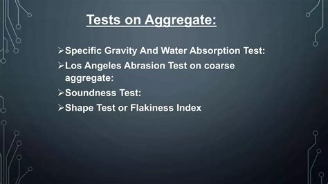 Classification Properties And Extraction Of Aggregates PPTX