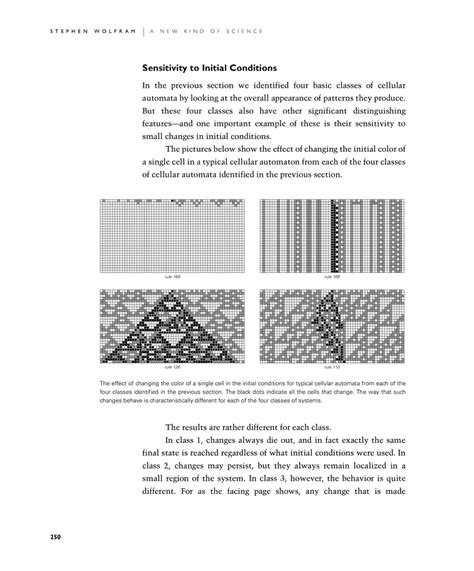 Sensitivity To Initial Conditions A New Kind Of Science Online By