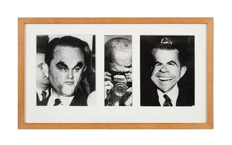 Weegee Three Bandw Distorted Faces Nixon And Wallace Sold At Auction On 20th February Bidsquare