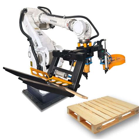 Robotic Pallet Nailing Machine Zzchryso Pallet Machinery
