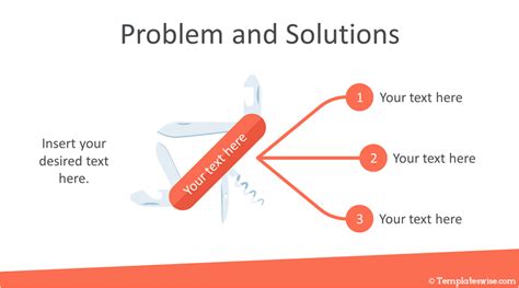 Free Problems Plus Solutions Powerpoint Template Problem And Solution Powerpoint Templates
