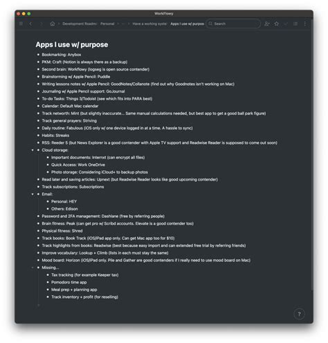 Every App I Use In My Productivity Workflow R Macapps