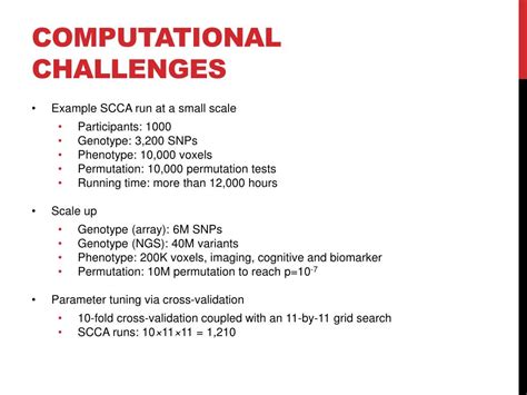 Ppt Accelerating Sparse Canonical Correlation Analysis For Large Brain Imaging Genetics Data