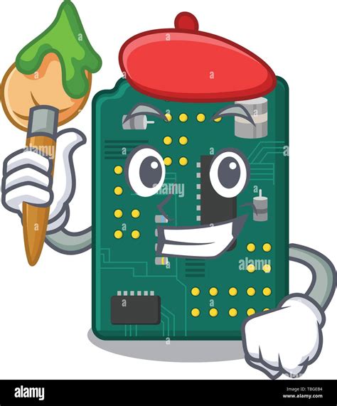 Assembling Circuit Board Stock Vector Images Alamy