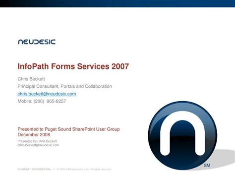 Ppt Infopath Forms Services 2007 Powerpoint Presentation Free Download Id 990369