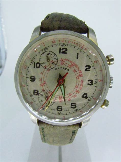 Cimier Sport Chronograph Telemeter Mens Wristwatch From Catawiki