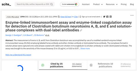 Enzyme Linked Immunosorbent Assay And Enzyme Linked Coagulation Assay For Detection Of