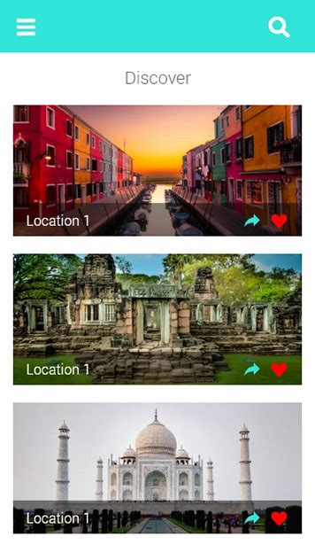 Gallery UI Design In Adobe XD Behance