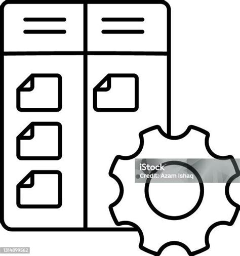 지식 작업 개념 시각적 프로세스 관리 벡터 아이콘 디자인 흰색 배경에 소프트웨어 및 웹 개발 기호 컴퓨터 프로그래밍 및 코딩