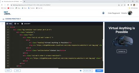my 30daysofcodechallenge of day9 deepika thota posted on the topic