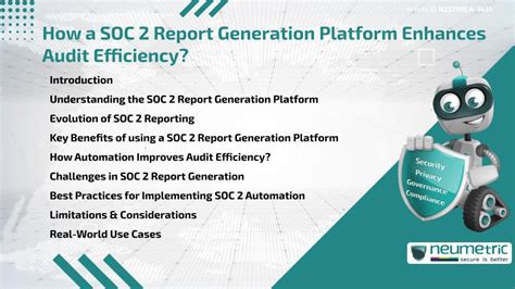 How A Soc 2 Report Generation Platform Enhances Audit Efficiency